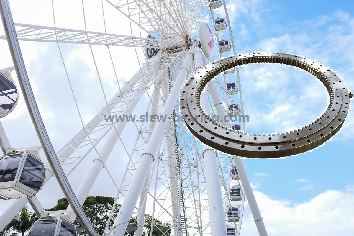 Heavy Duty Einreihenkugel Internal Getriebe großer Slwing -Ringlager ...